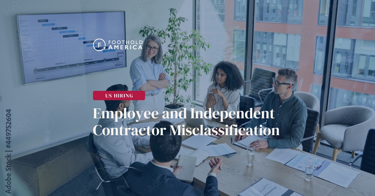 Employee and Independent Contractor Misclassification